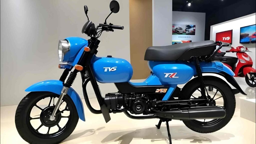 2025 TVS XL 100 Hybrid Launched: Affordable Mileage King with i-Touch ...