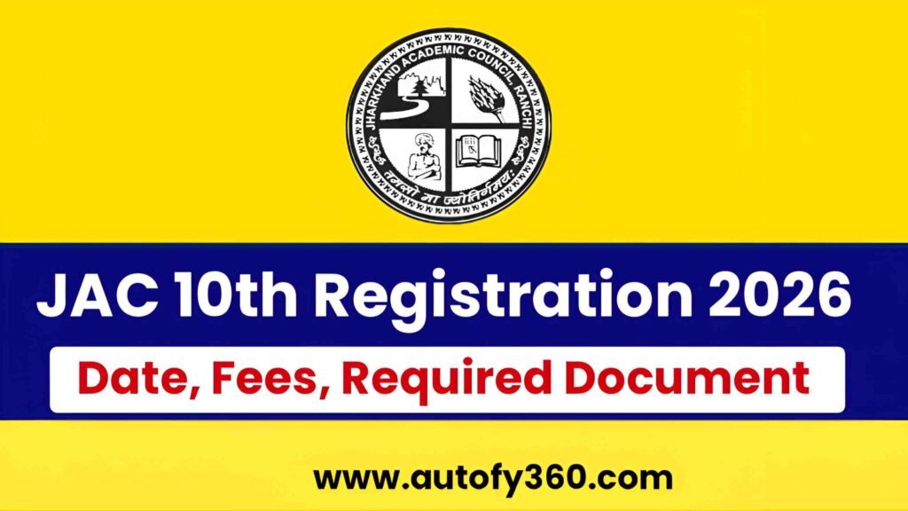 JAC 10th Registration 2026: Dates, Fees, Steps to Apply & Required ...